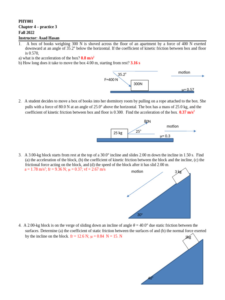 Chapter 4 -practice 3 | PDF