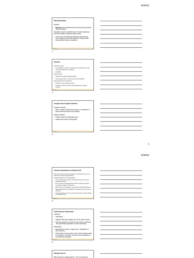 Chapter 9 Microbiology | PDF