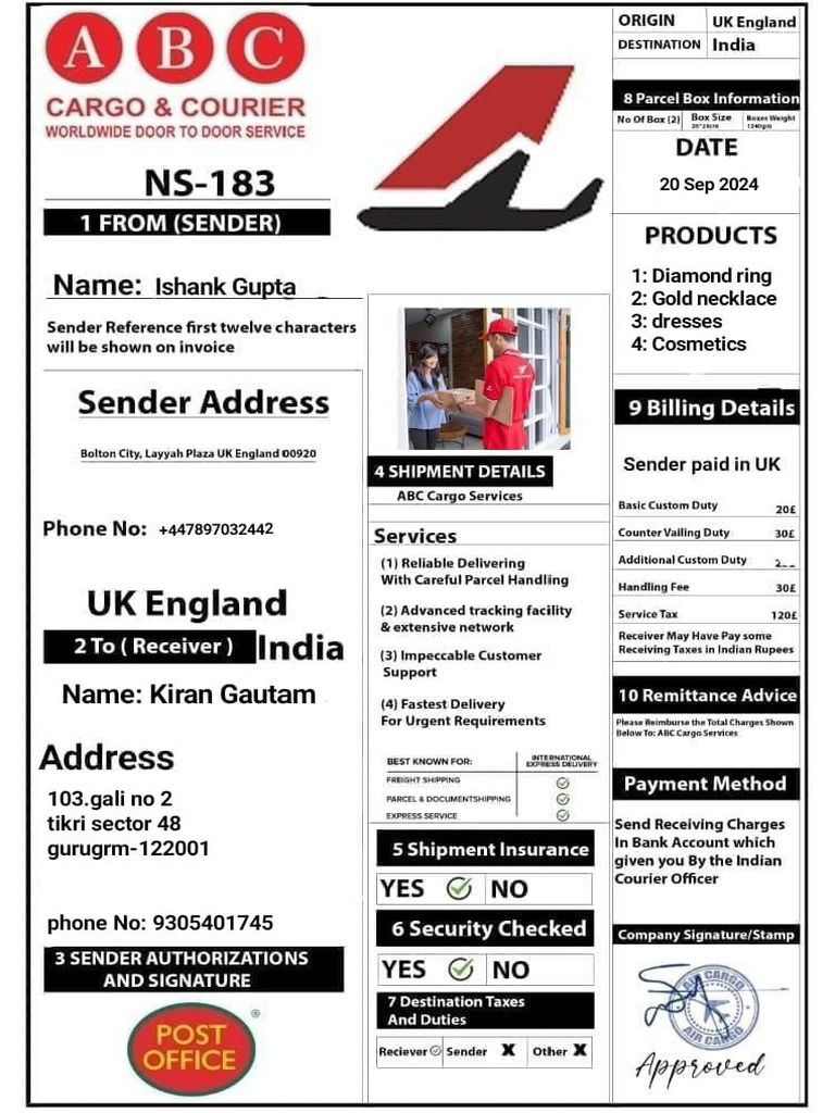 Abc Cargo & Courier - PDF - 20240920 - 1624-1 | PDF