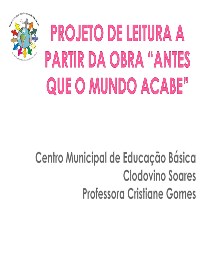 Antes Que o Mundo Acabe | PDF