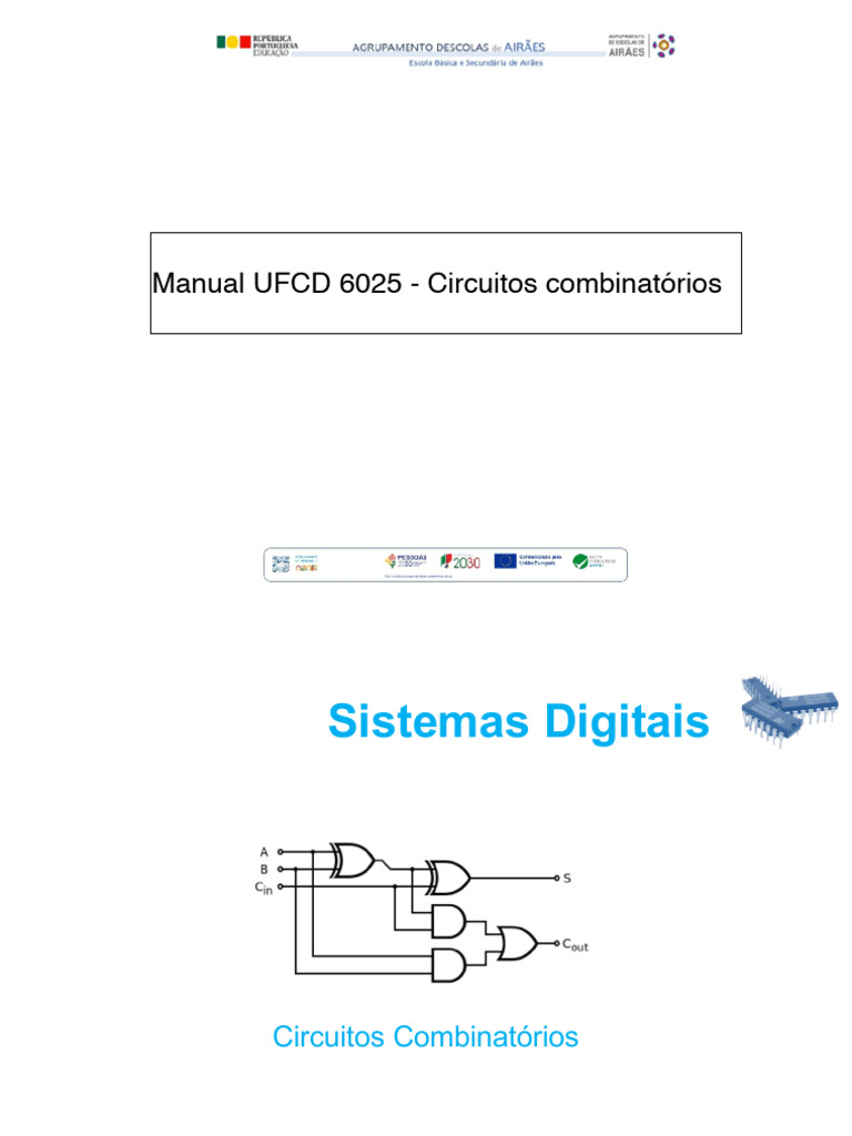 Manual 6025 - Circuitos Combinatorios | PDF