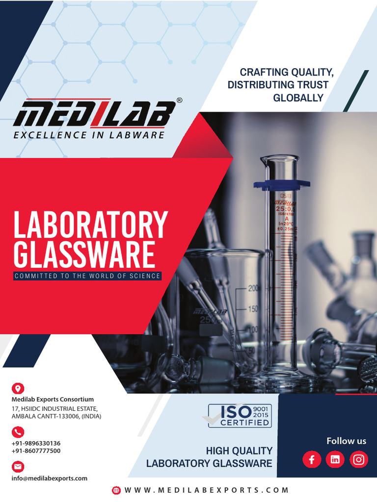 Laboratory Glassware (MEDILAB) | PDF