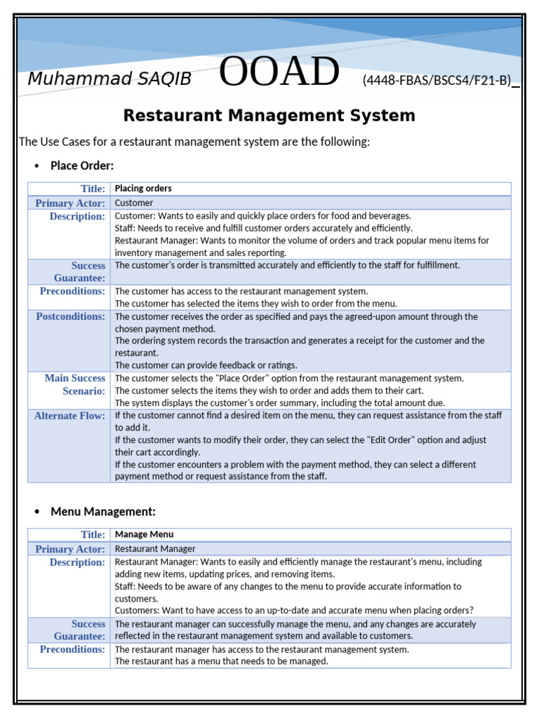 4448 Final Use Case | PDF