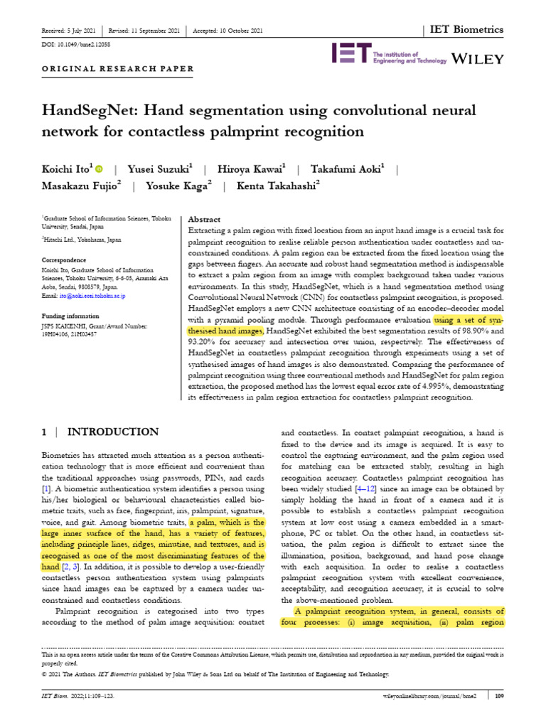 HandSegNet_Hand_segmentation_using_convolutional_n | PDF
