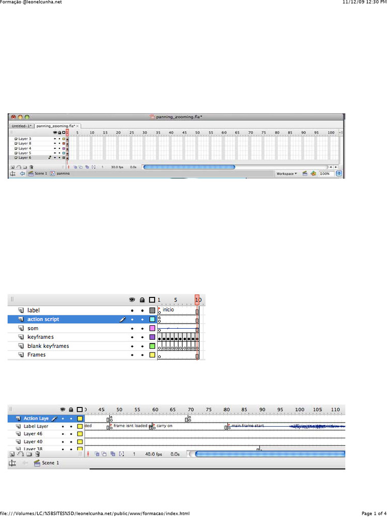 Flash Timeline | PDF