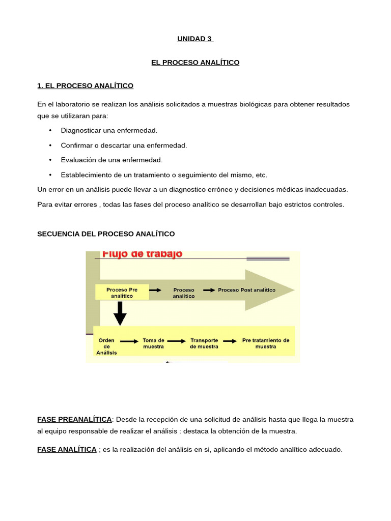 Tema 3. El Proceoso Analã Tico 2 | PDF