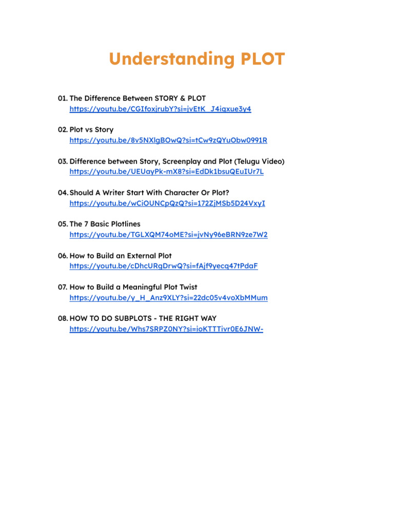 020_Understanding PLOT | PDF