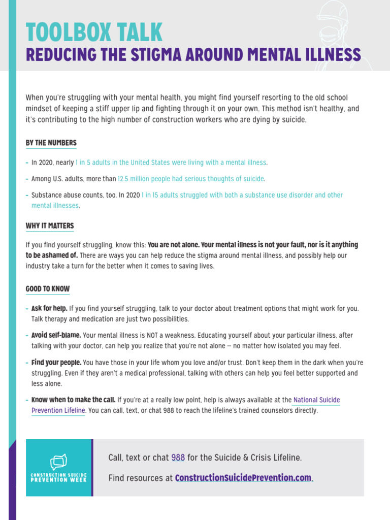 2 Reducing Stigma | PDF