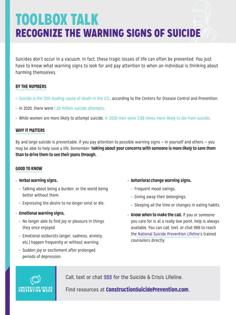 3 Recognize Warning Signs | PDF