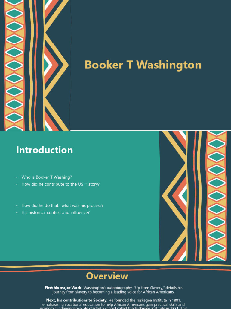 Booker T Washington | PDF
