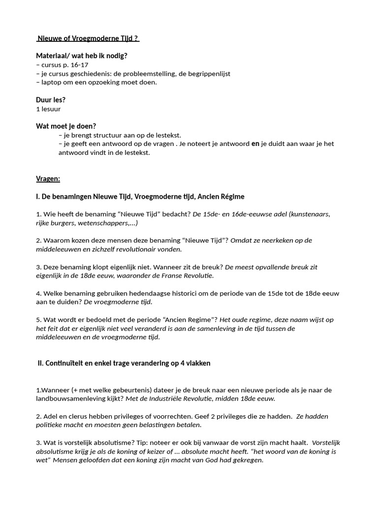 Vragen Cursus P 16-17 (GE) | PDF