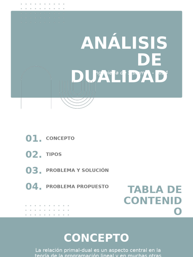 Dualidad en Programación Lineal | PDF | Programación lineal | Optimización Matemática
