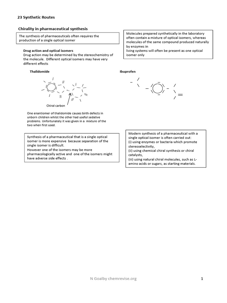 23 Cie Organic Synthesis | PDF