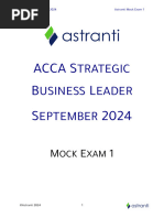 ACCA PER Performance Objectives Examples | PDF | Auditor's Report ...