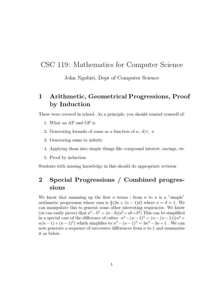 SEQUENCES | PDF | Finite Difference | Computational Science