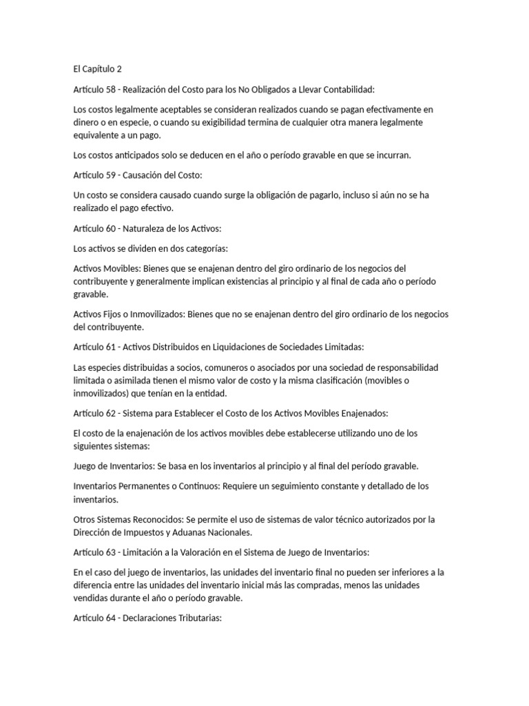 El Capítulo 2 | PDF