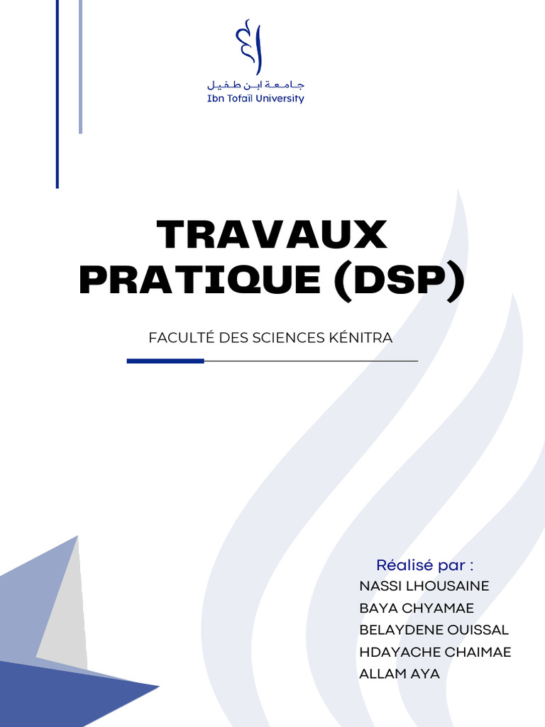 TP dsp | PDF