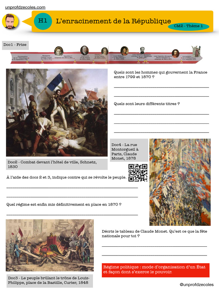 une année d'histoire CM2 | PDF