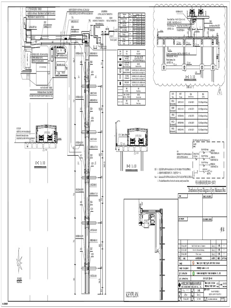 Ey11-Wvn001-Sg-Dm-01-03 (C) Electric Layout of The Jetty | PDF