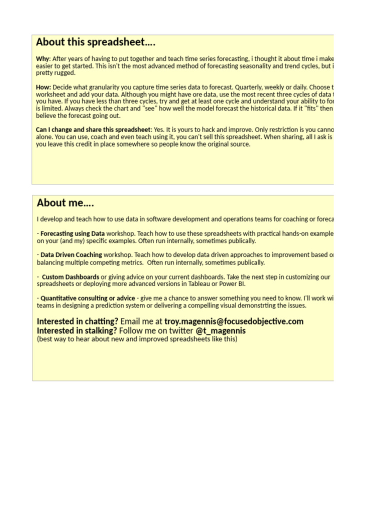 Demand Forecasting Examples | PDF | Forecasting | Errors And Residuals