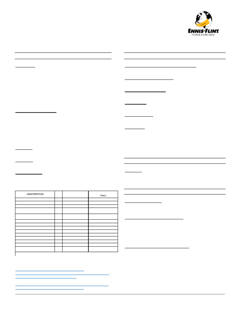 Pintura Trafico Base Agua Ennis Flint Secado Rapido | PDF | Pinturas | Agua