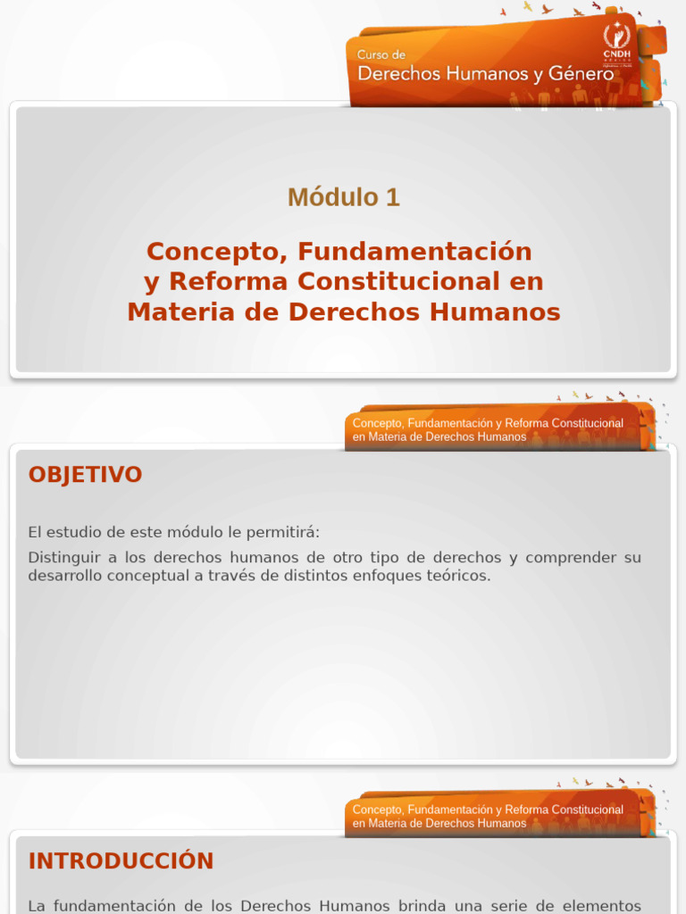 CBDH CDHG PPT Mod.1 | PDF