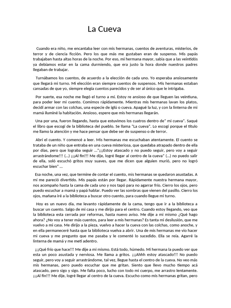 La Cueva | PDF
