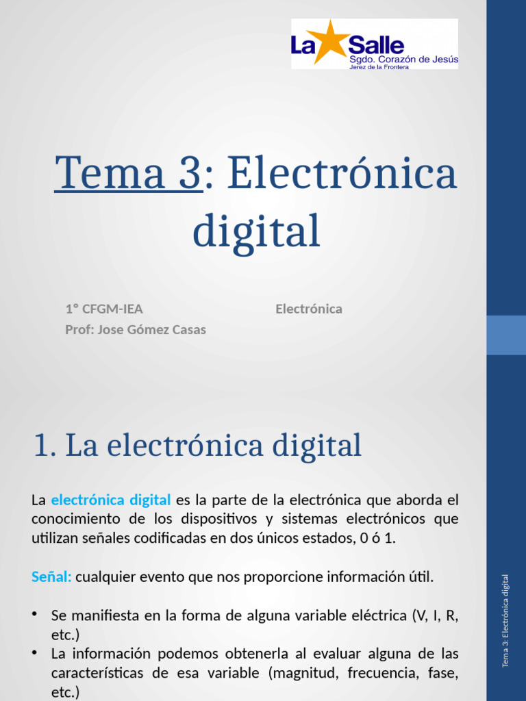 Unidad 3 - Electronica Digital | PDF