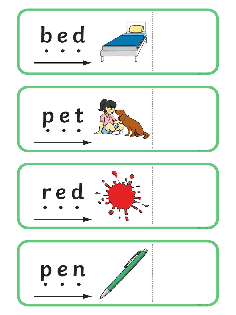CVC Words e Read | PDF