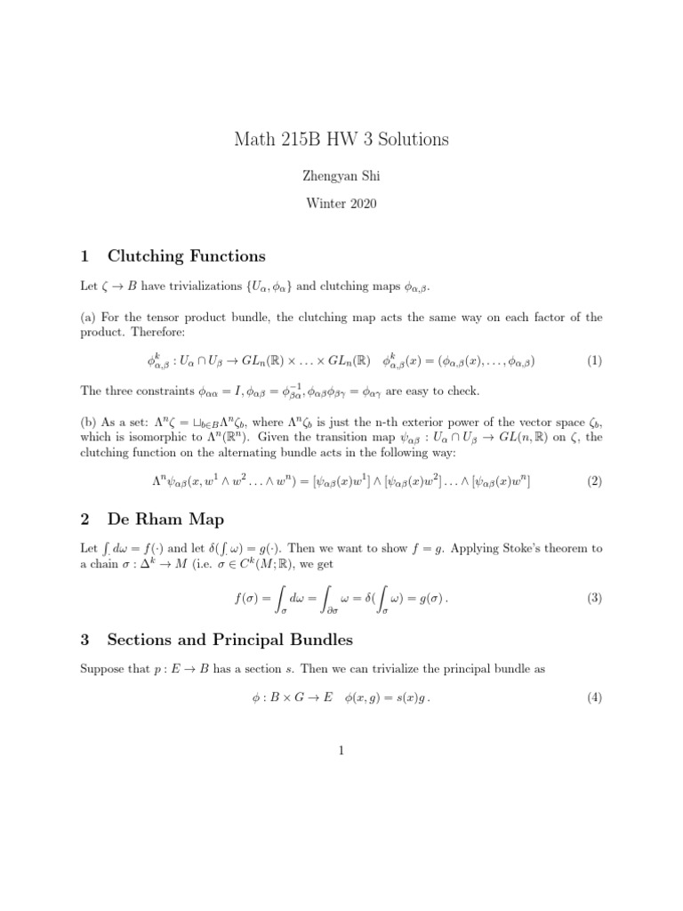 HW3 Sol | PDF