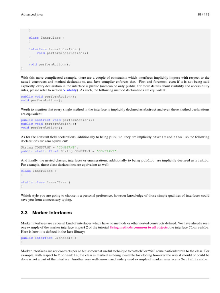 Advanced Java 1 - Merged 31 | PDF