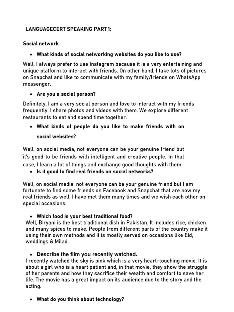 Lcert Part 1 - Q-A | PDF