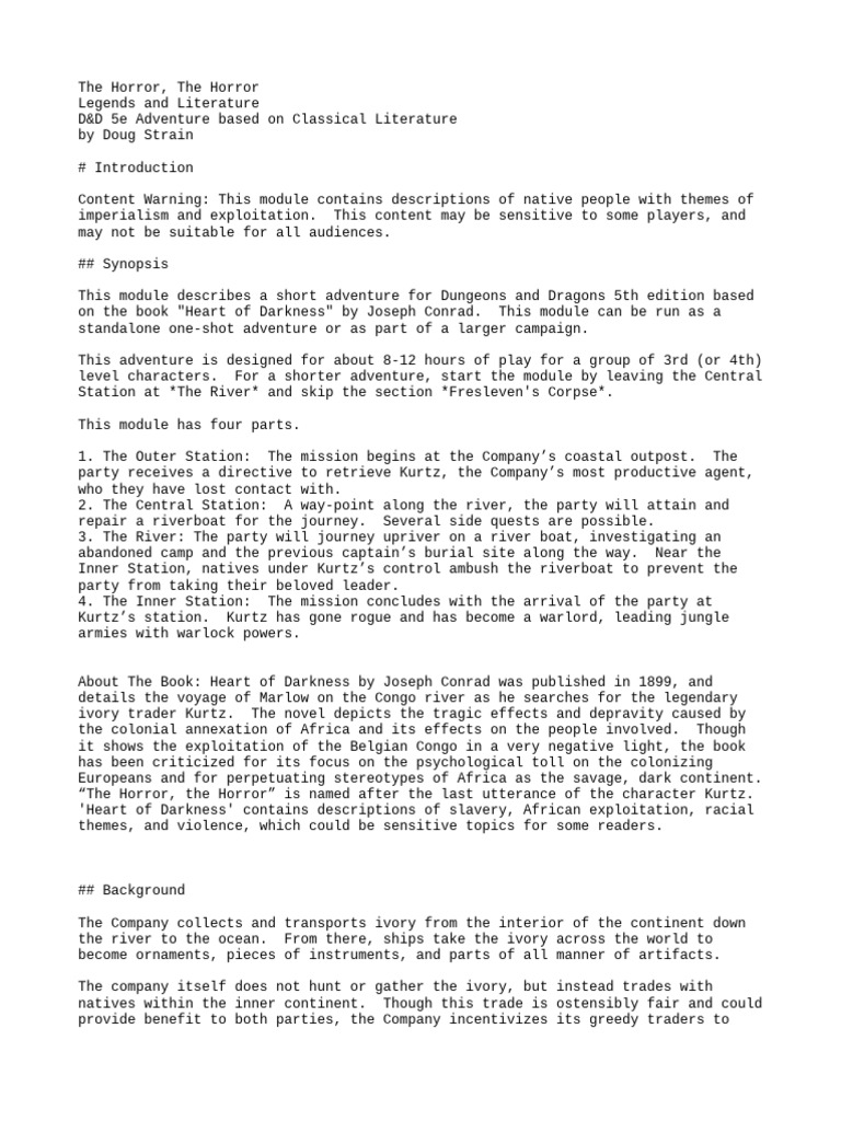 2992862-The Horror The Horror v1 0 Simple | PDF