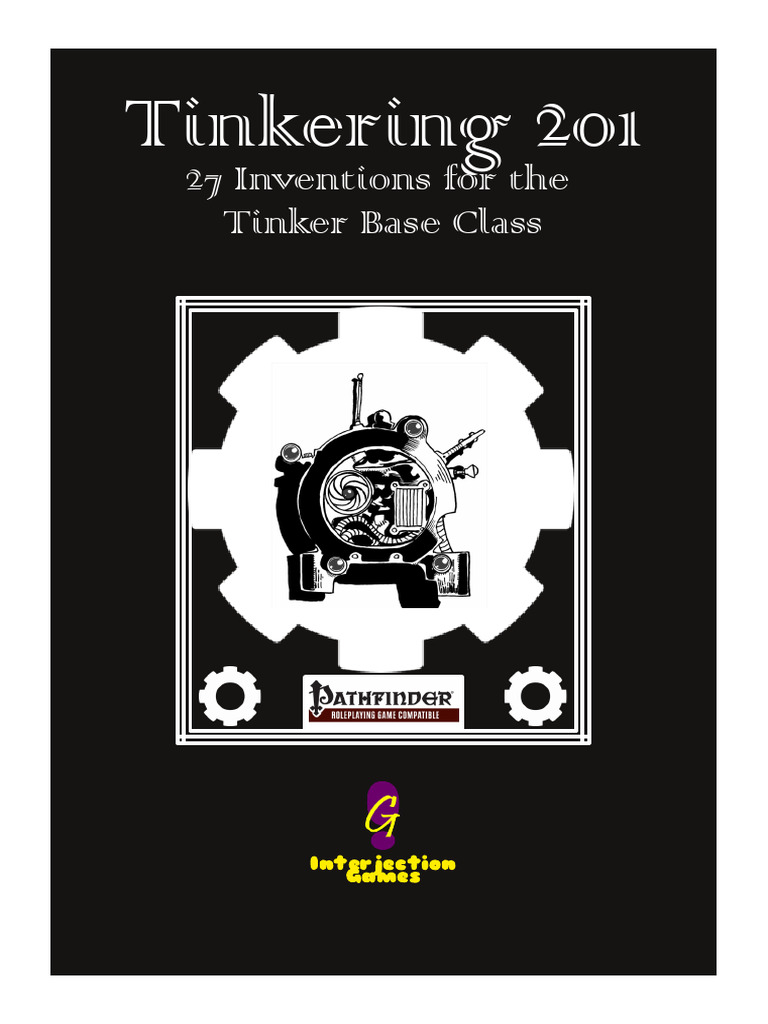 Tinkering 201 - 27 Inventions For The Tinker Base Class | PDF