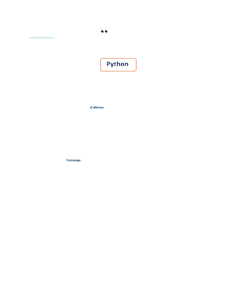 Exercices Python | PDF