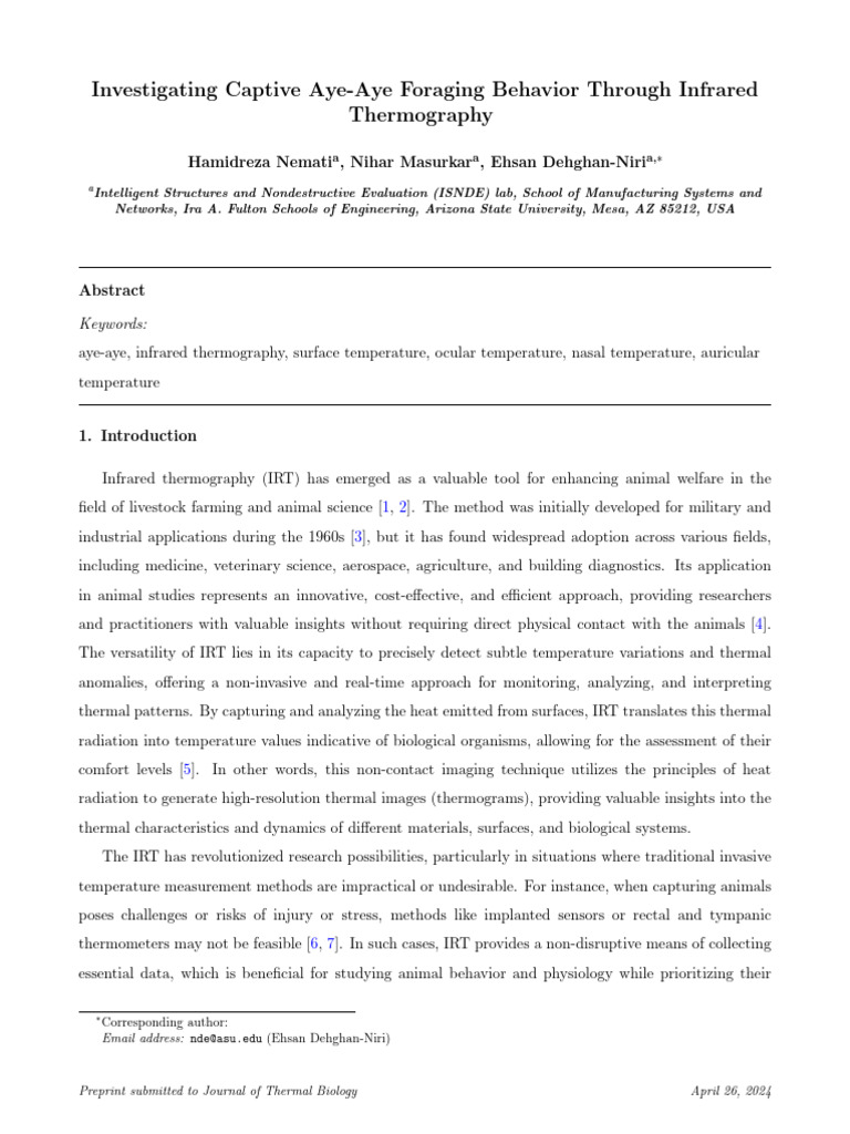 Aye Aye Ear Movement | PDF