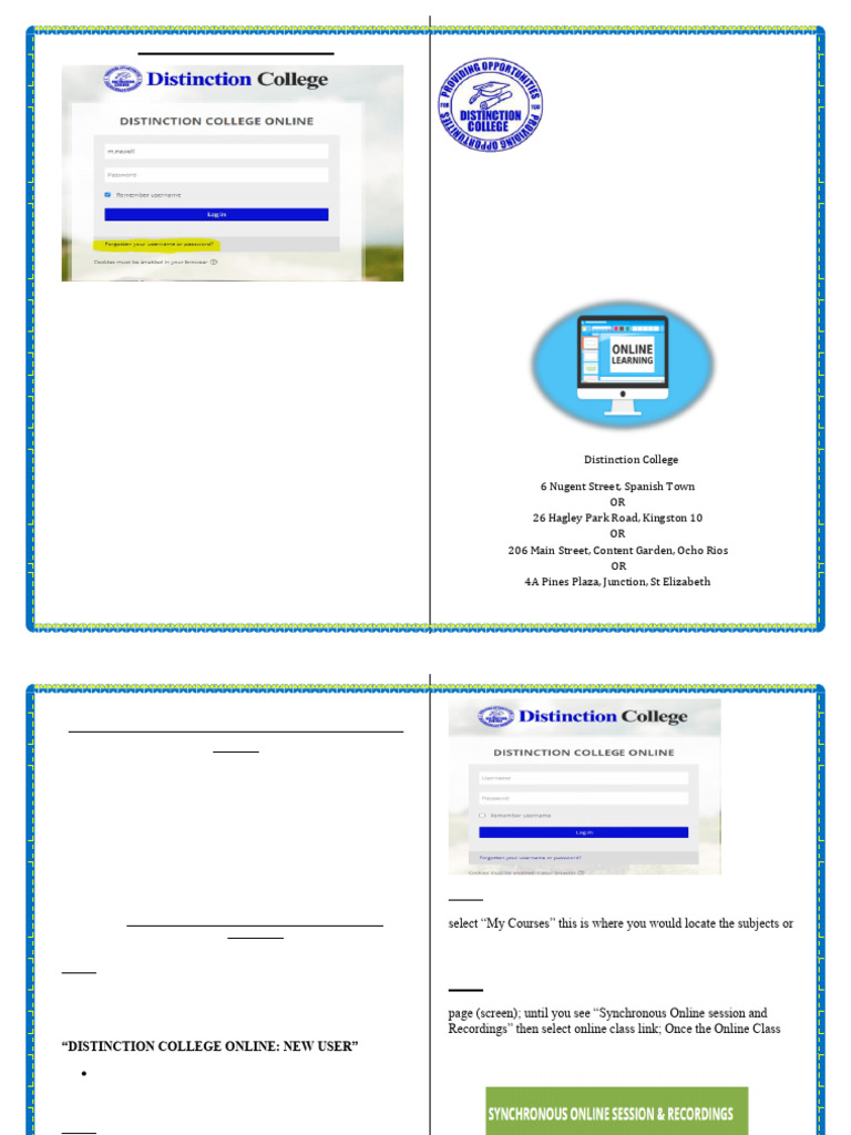 Step-By-Step Instructions To Use Moodle (1) (1) (2) (2) - 1 | PDF