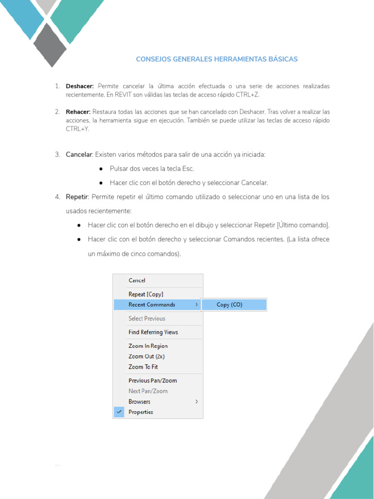 Consejos Generales Herramientas Basicas | PDF