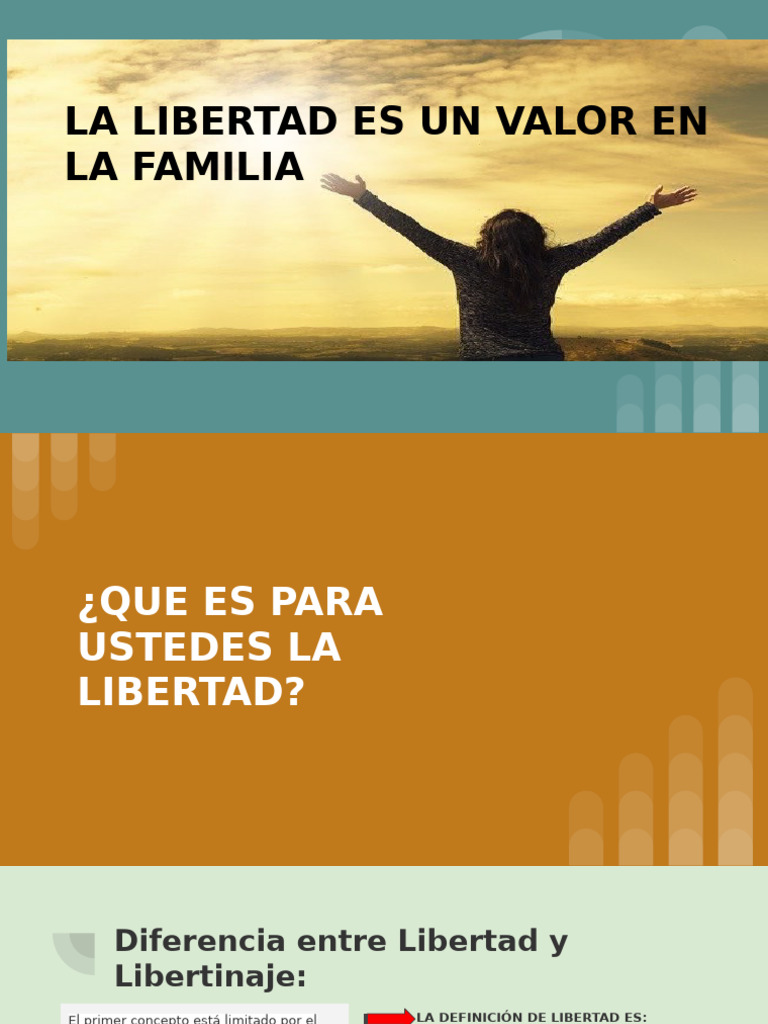 La Libertad Es Un Valor en La Familia | PDF