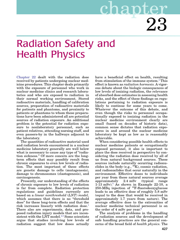 CH 23 Physics in Nuclear Medicine by James & Phelp (PDFDrive) - 2 | PDF