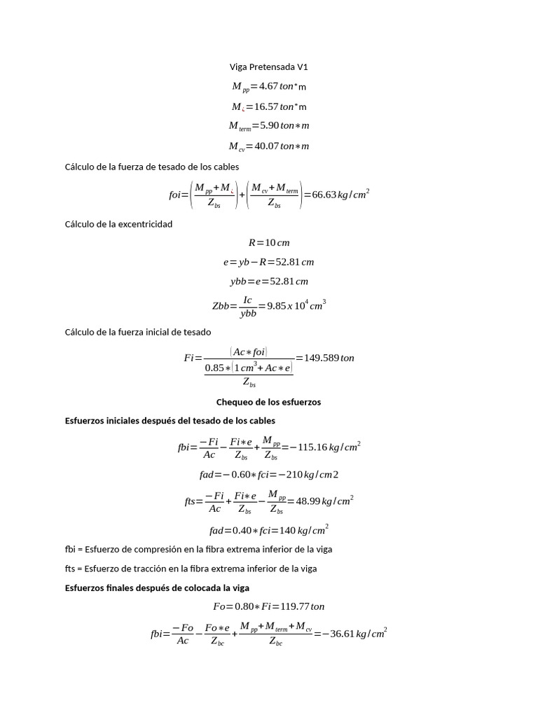 Viga 1 Otra Parte | PDF