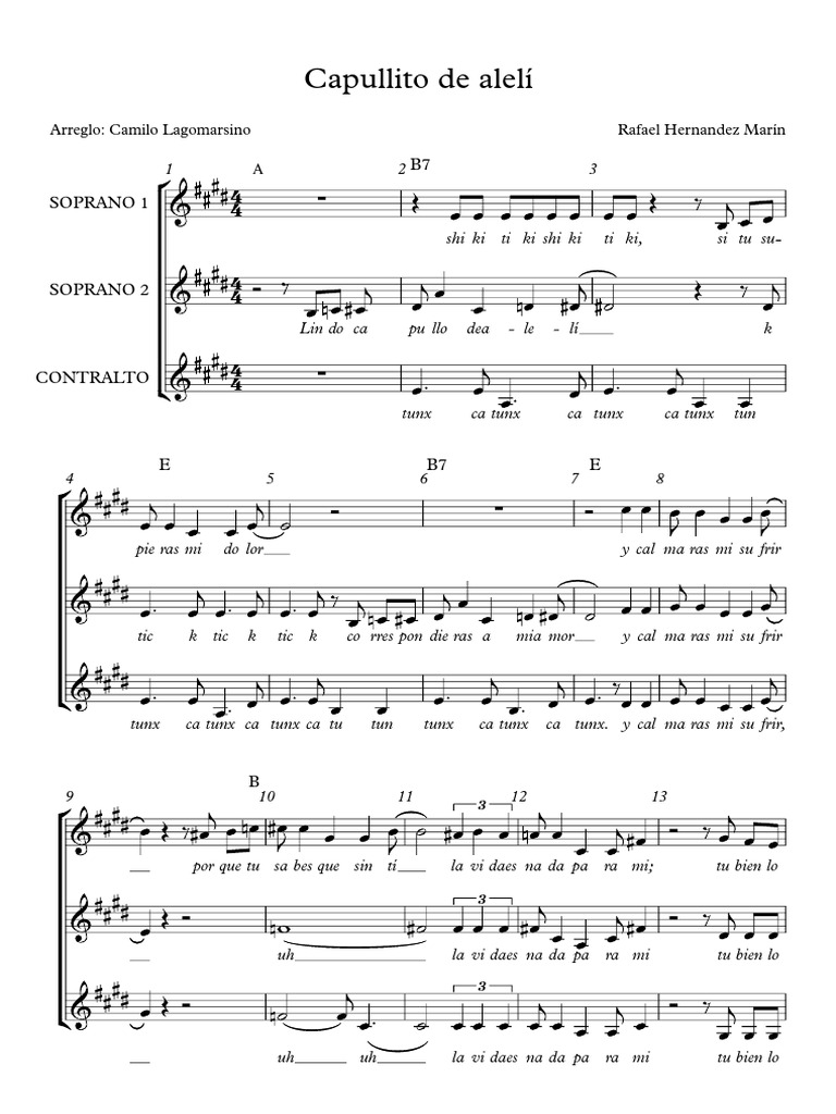 Capullito de Aleli 2022 | PDF