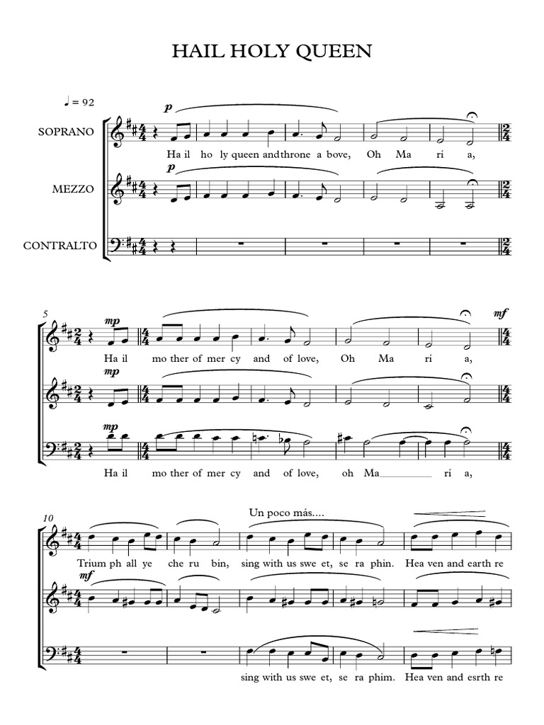 Hail Holy Queen | PDF
