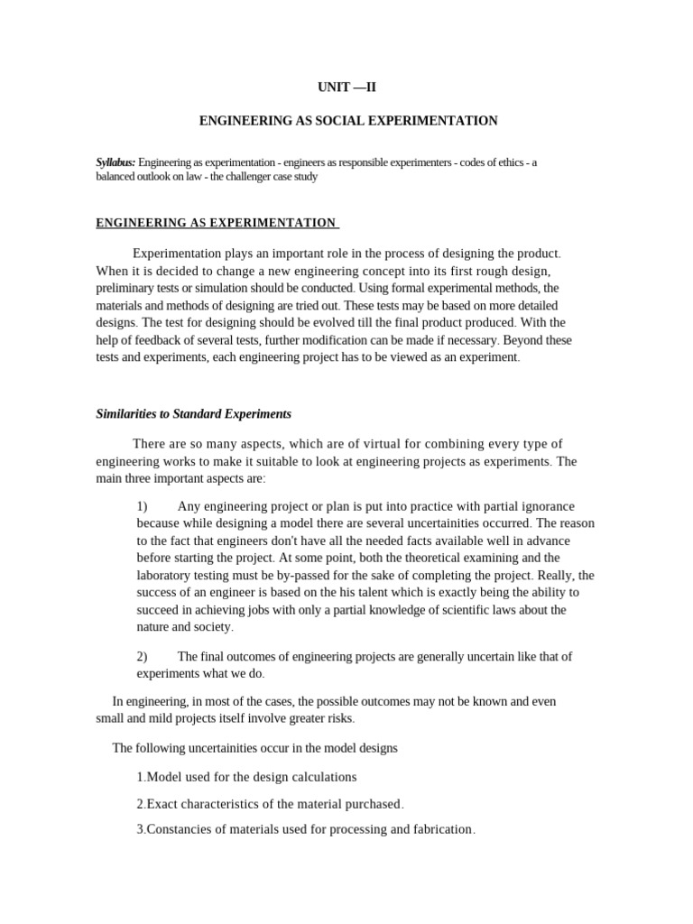 CHAPTER 2 Engineering Ethics | PDF