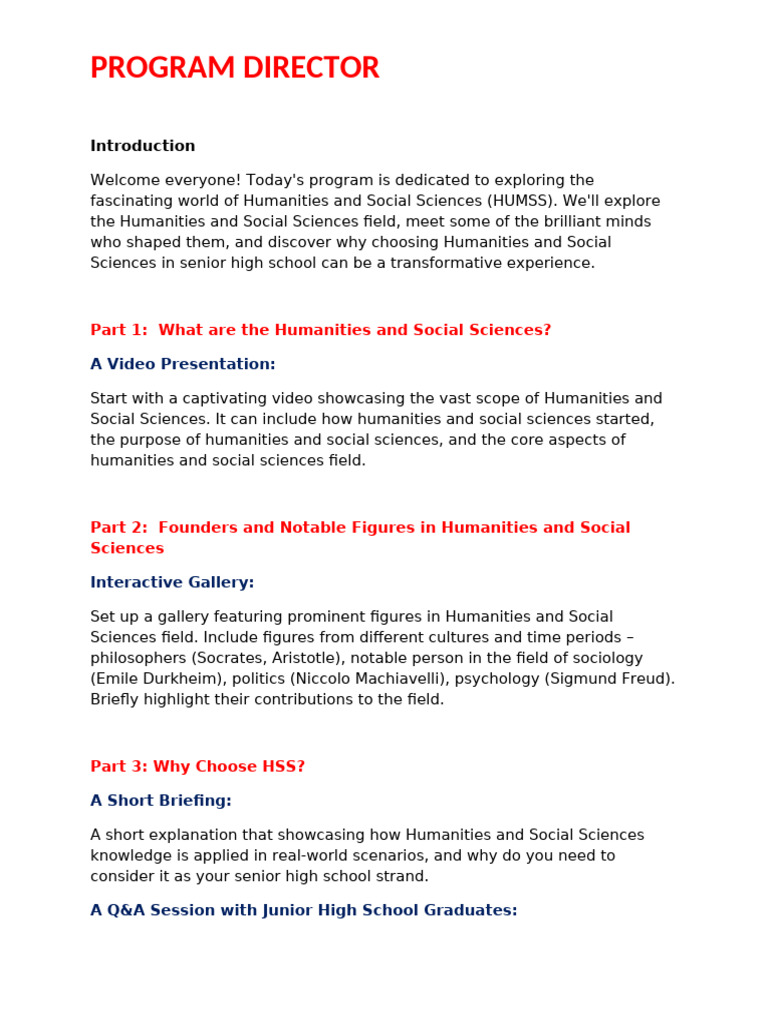 Flow (Program Director) | PDF | History