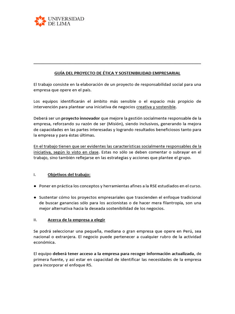 Guía Proyecto Final ESE 2 024-2 (Sugerida) | PDF