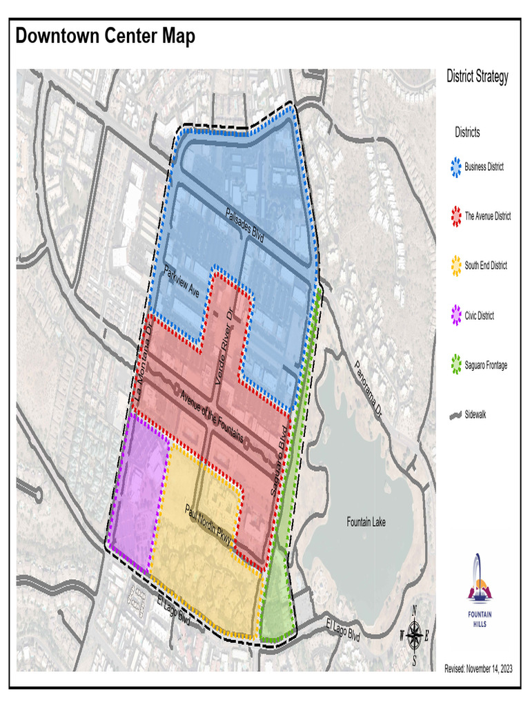 Downtown Center Map Overview | PDF