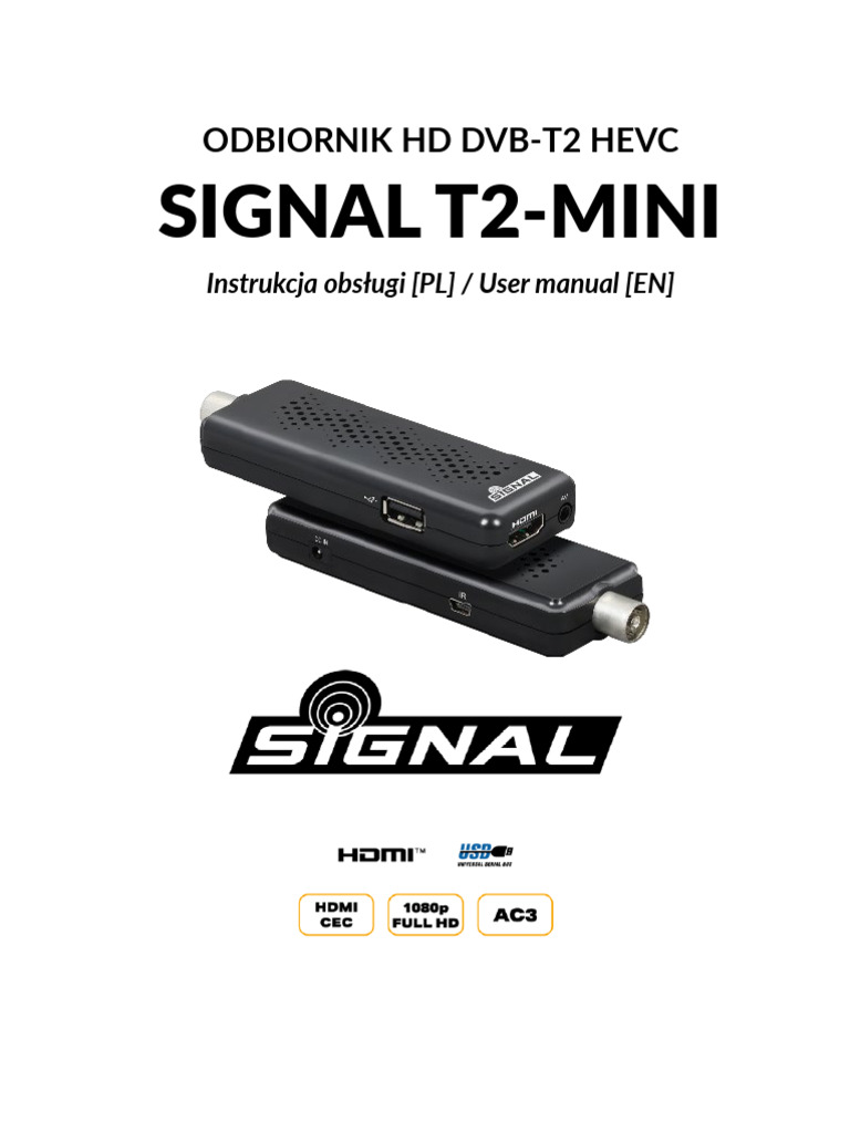 Instrukcja Obslugi T2 Mini 2 | PDF