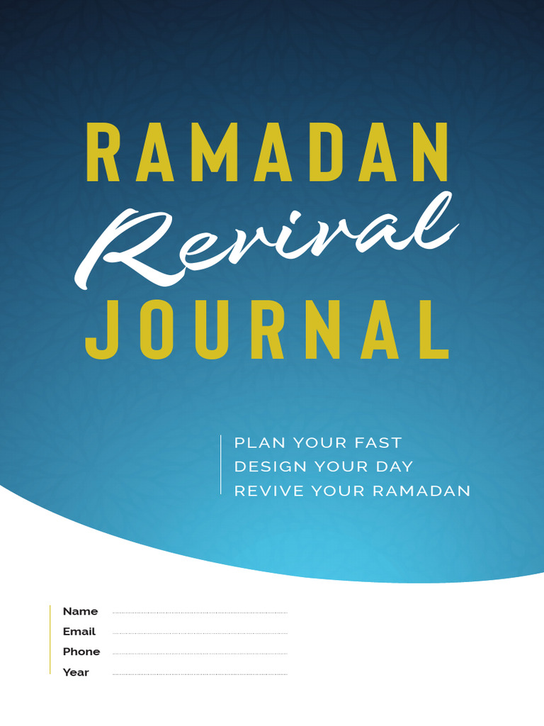 Ramadan Journal | PDF