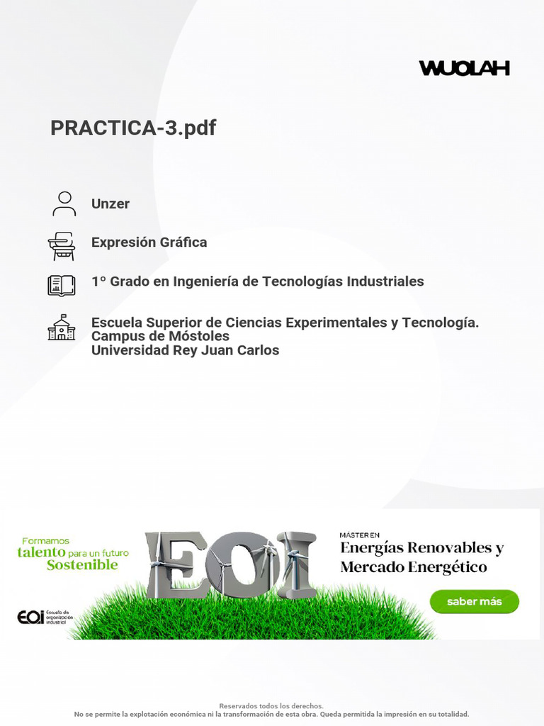 Wuolah Free PRACTICA 3 | PDF